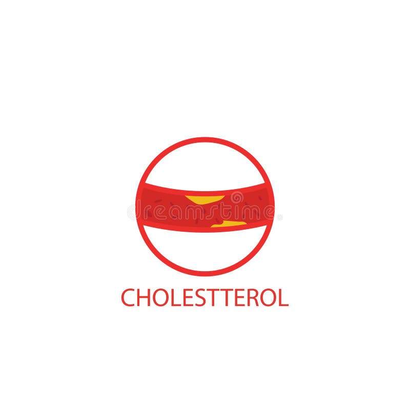 Cholesterol Logo and Vector Template Stock Vector - Illustration of ...