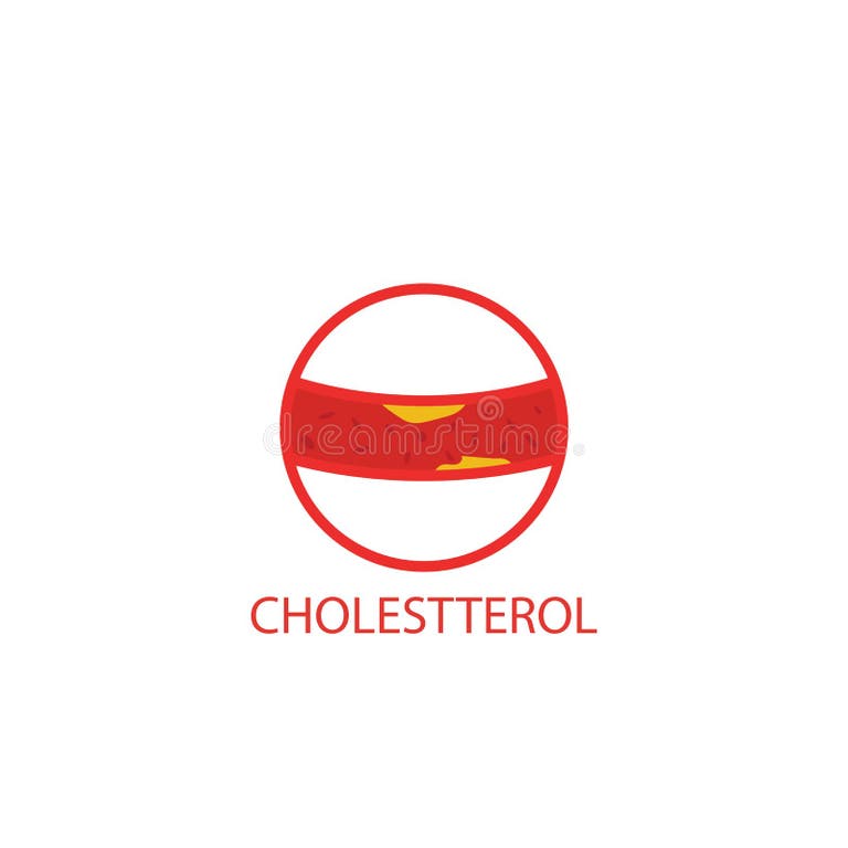 Cholesterol Logo and Vector Template Stock Vector - Illustration of ...