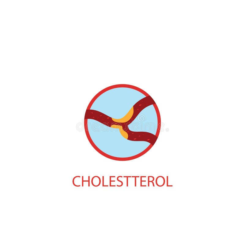 Cholesterol Logo and Vector Template Stock Vector - Illustration of ...