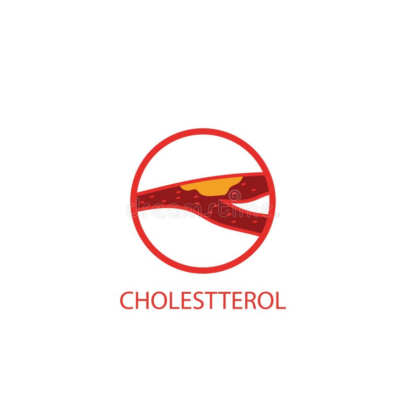Cholesterol Logo and Vector Template Stock Vector - Illustration of ...