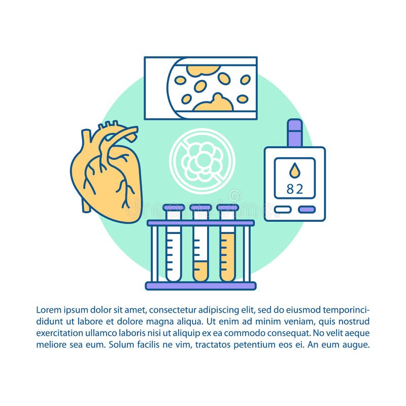 Cholesterol Test Brochure Template Layout. Flyer, Booklet, Leaflet ...