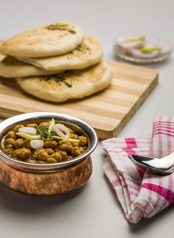 Choley Kulchey стоковое изображение. изображение насчитывающей чеснок ...