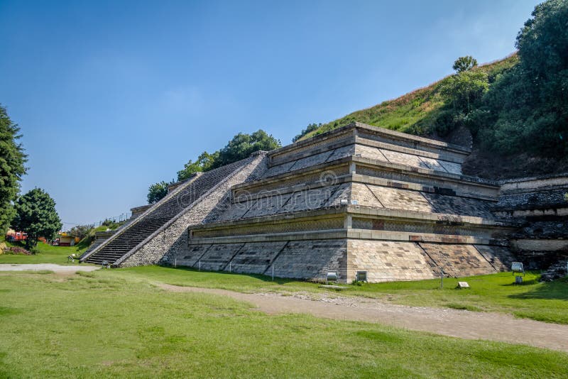 Cholula Pyramid - Cholula, Puebla, Mexico Stock Photo - Image of ...