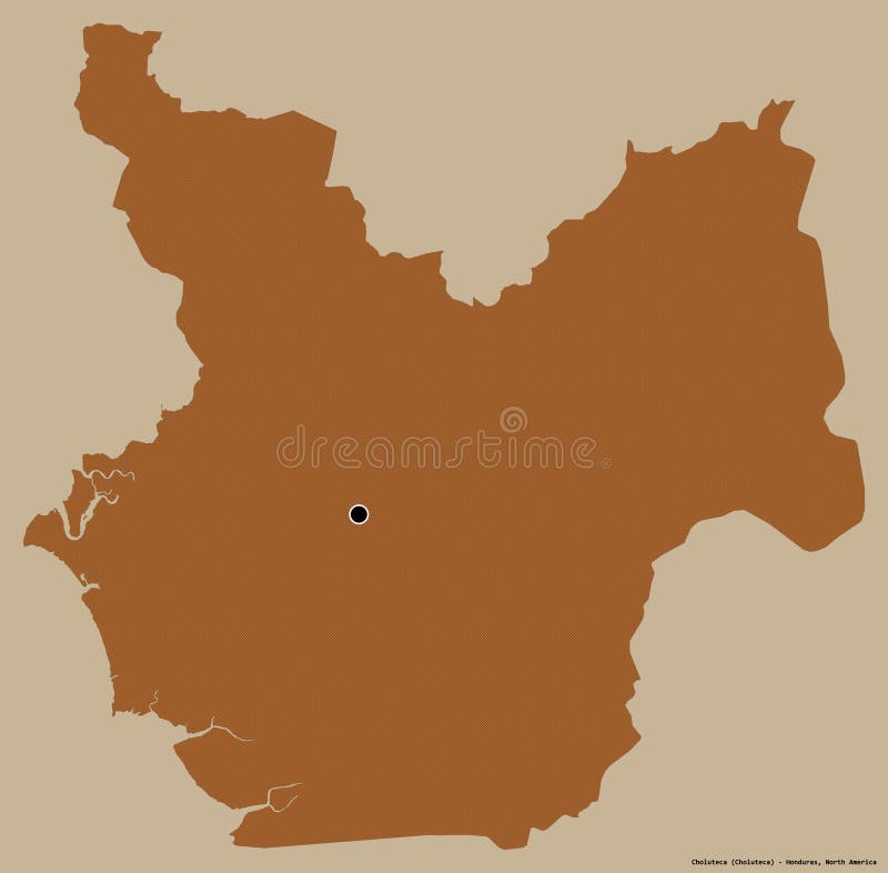 Choluteca Department Republic of Honduras, Departments of Honduras Map ...