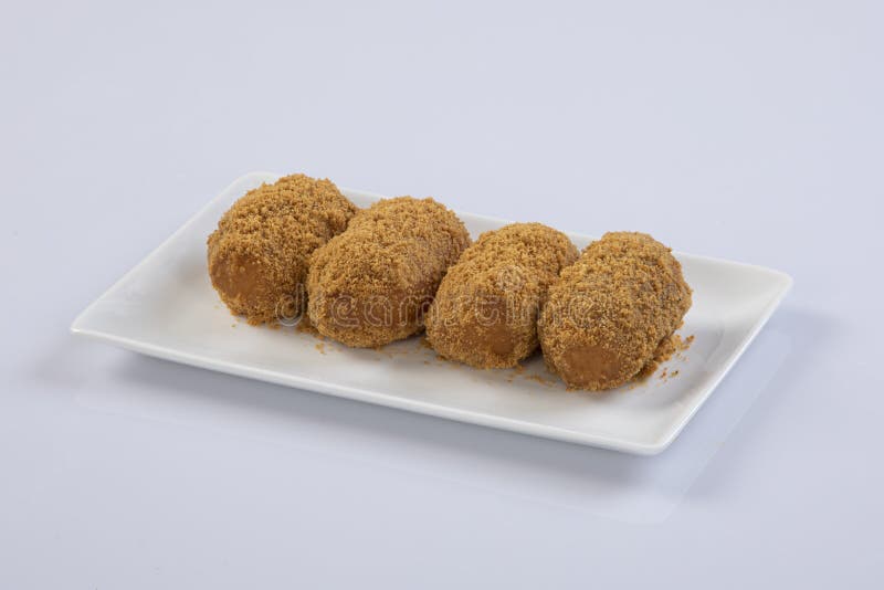 Chomchom Tasty Bengali Sweet Ever Everyone Like this Sweet Stock Image ...