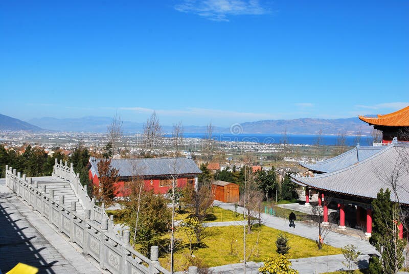 Chong Sheng Temple stock image. Image of hills, china - 23251309