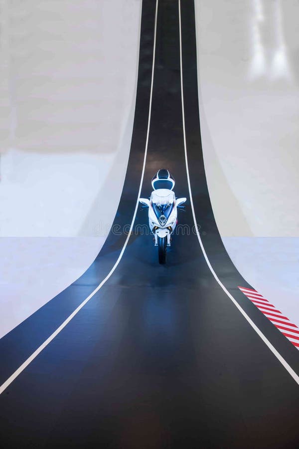 Chongqing Motorcycle Testing Ground for Models Auto Show Editorial ...