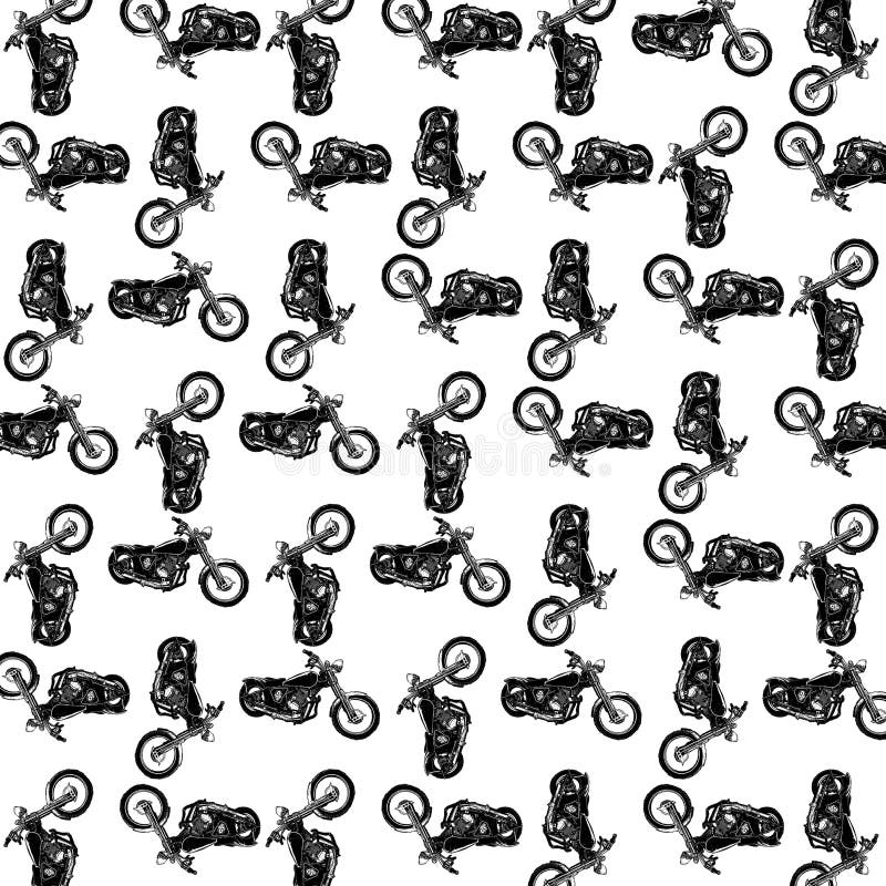 Motorbike Motif Stock Illustrations – 43 Motorbike Motif Stock ...