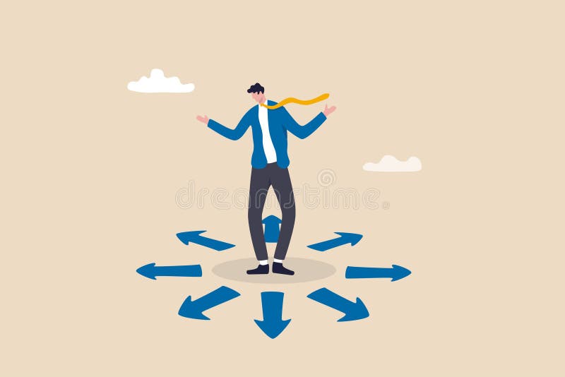 Choose Career Path, Make Life Decision Choice, Decide the Right or ...