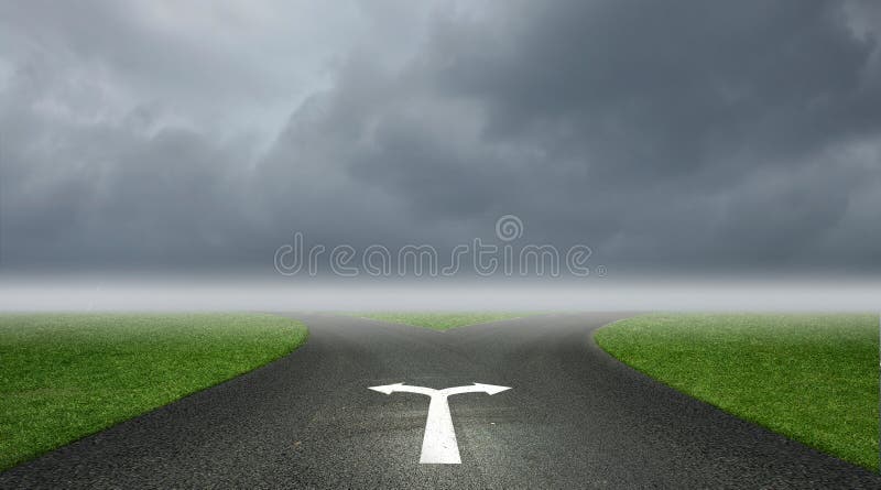 Choose correct way stock image. Image of business, strategy - 57816989