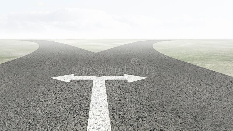 Choose correct way stock image. Image of crossroad, decision - 57859119