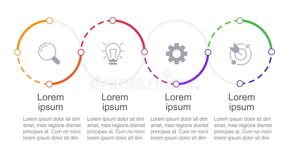 Choose Development Way Infographic Chart Design Template Stock Vector ...