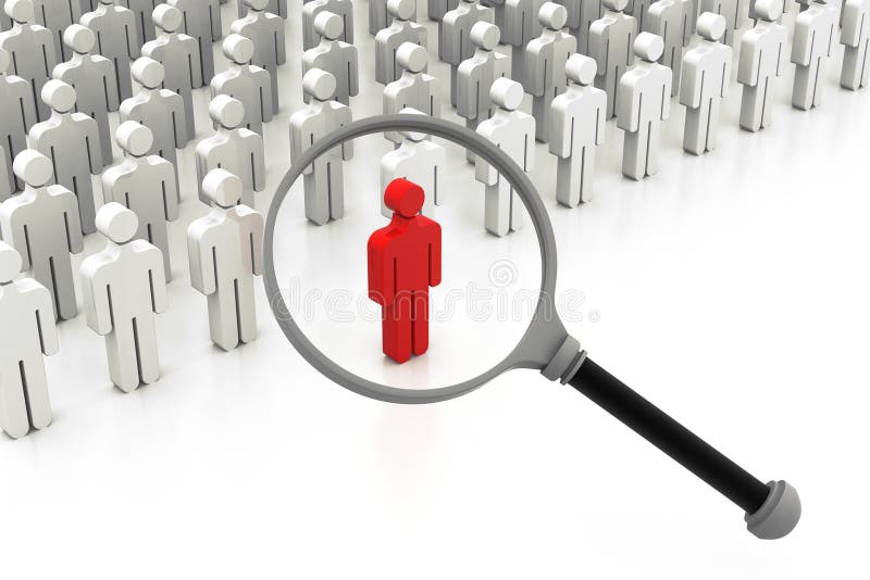 Choose the right person stock illustration. Illustration of business ... Choose the right person stock illustration. Illustration of business ...