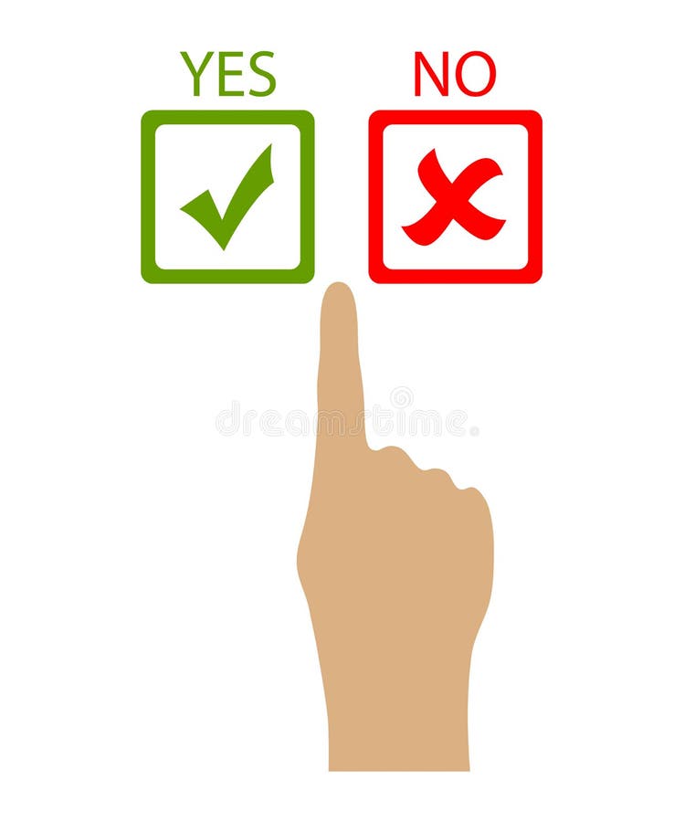 Yes Or No Sign Yes Or No Hi Res Stock Photography And Images Alamy