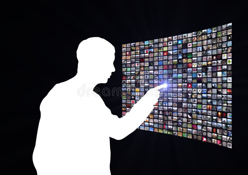 Choose your image stock illustration. Illustration of pick - 19473600