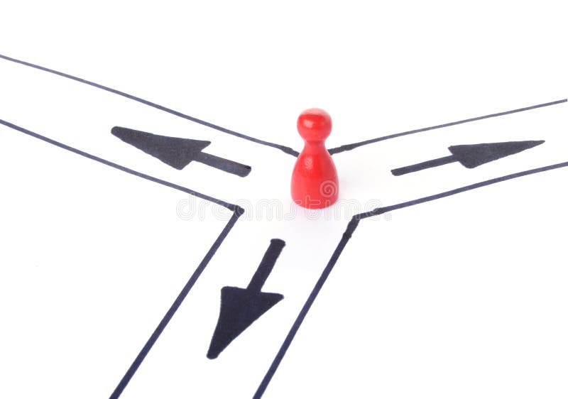Choose your way stock photo. Image of direction, strategic - 27077378
