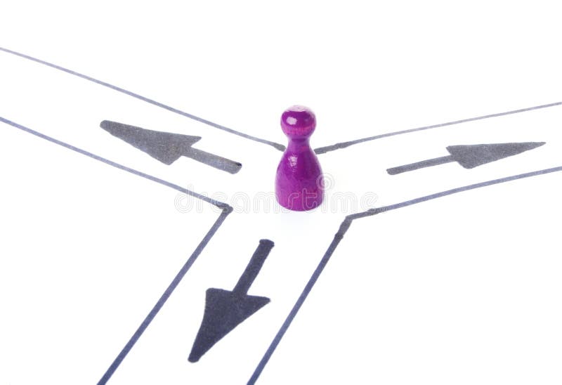 Choose your way stock photo. Image of goal, path, direction - 35016126