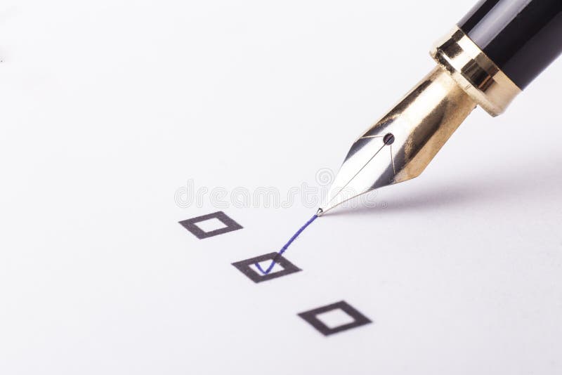 Choosing 2 stock image. Image of form, isolated, questionnaire - 35005511