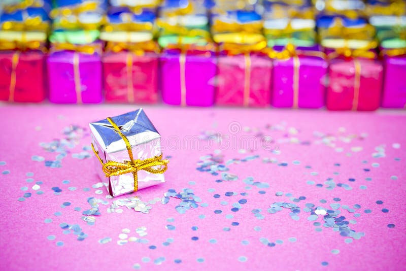 Choosing Christmas gifts stock image. Image of celebrate - 27909745