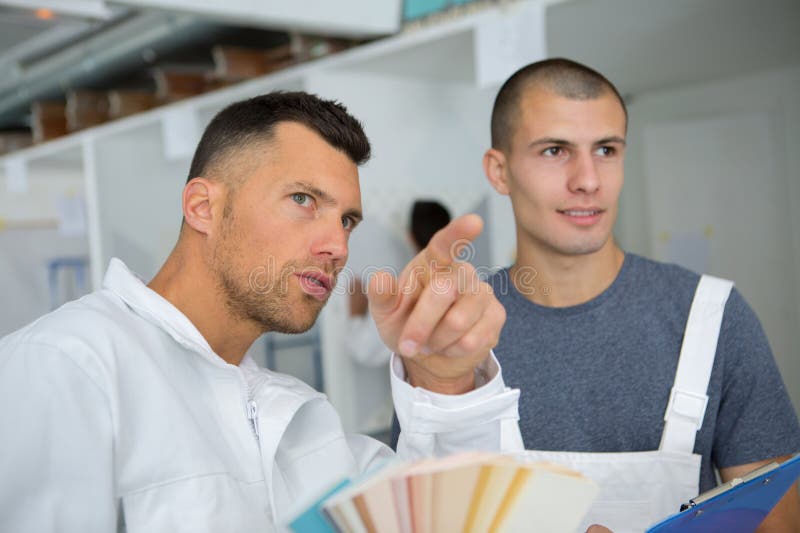 Choosing Colour for Paing Wall Stock Image - Image of home ...