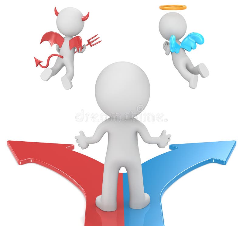 Choosing. stock illustration. Illustration of expression - 39101888