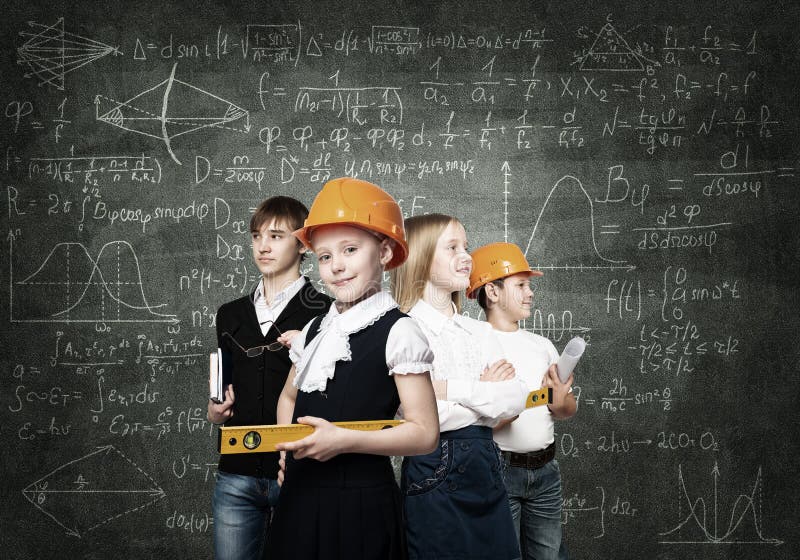 Choosing future profession stock image. Image of kids - 59541779
