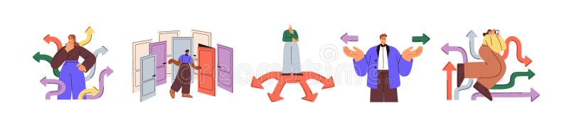 Choosing from Multiple Directions, Solutions. Characters Making Choices ...