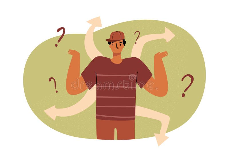 Cartoon Multiple Choice Stock Illustrations – 332 Cartoon Multiple ...