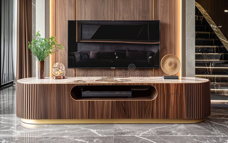 Choosing the Perfect TV Console for Your Living Room -Generative Ai ...