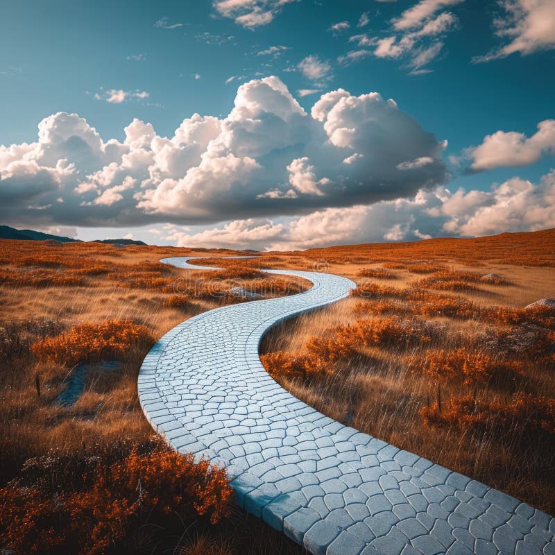 Choosing between Two Paths, Leading To Different Outcomes and ...