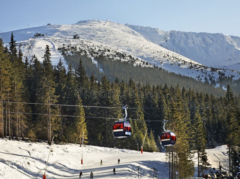 Chopok Mountain in Low Tatras in Jasna. Slovakia Stock Photo - Image of ...