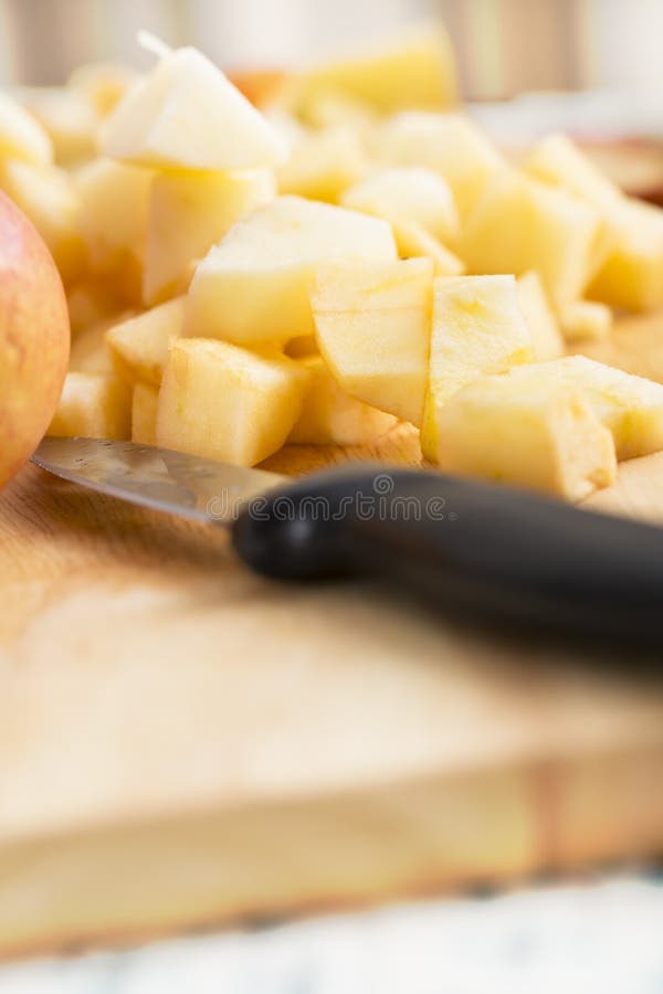Chopped Apples stock image. Image of apples, freshness - 36802223