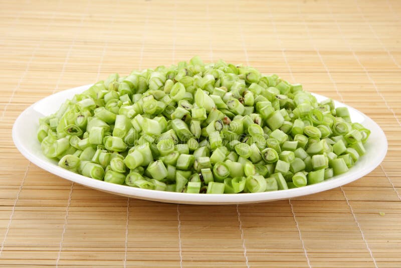 Chopped beans stock image. Image of chopped, green, food - 42609827