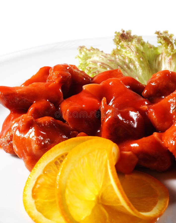 Chopped Chicken stock image. Image of kitchen, marinated - 7695157