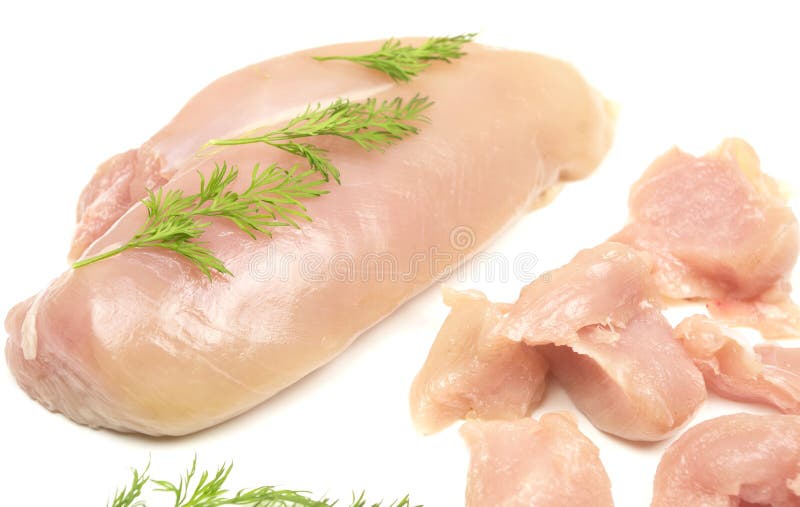 Chopped chicken meat stock image. Image of poultry, fillet - 65169215