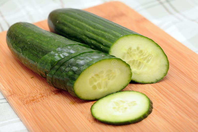 Chopped cucumber stock photo. Image of food, healthy - 31615488