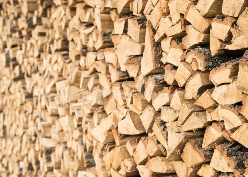 Chopped Fire Wood in a Stack Stock Image - Image of piled, hard: 56713431
