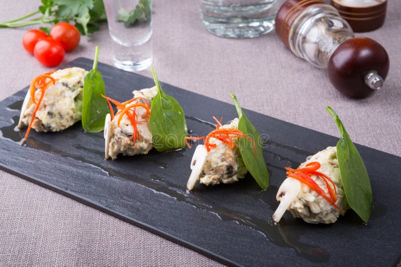 Chopped Fish Cutlets Traditional Snack Stock Photo - Image of meal ...