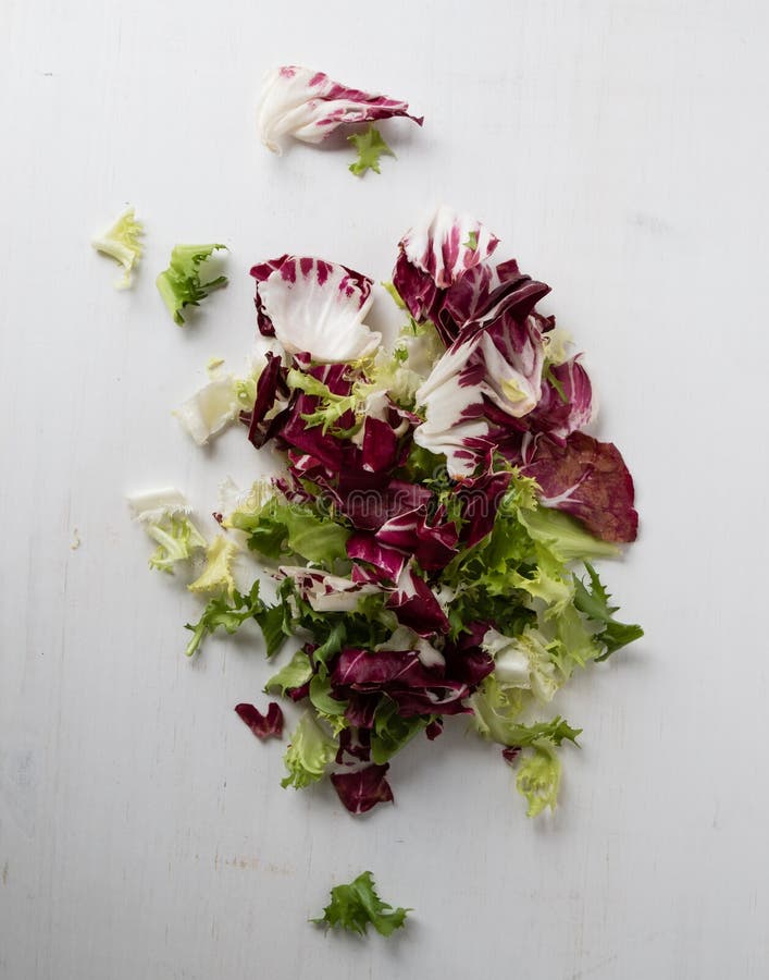 Chopped lettuce on table stock image. Image of salad - 68520419