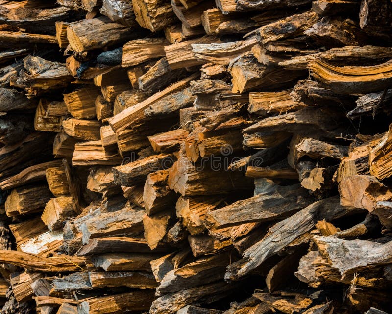 Chopped logs of wood stock image. Image of energy, deforestation - 83153481