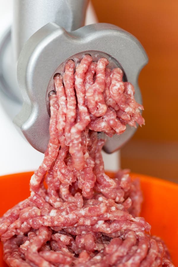 Chopped meat stock image. Image of kitchen, pork, grinder - 38930295