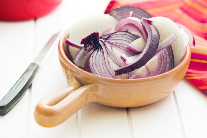 Chopped onion stock photo. Image of intact, bulb, spice - 45868202