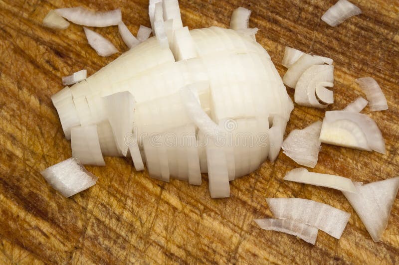 Chopped onion stock photo. Image of allium, kitchen, closeup - 43560992