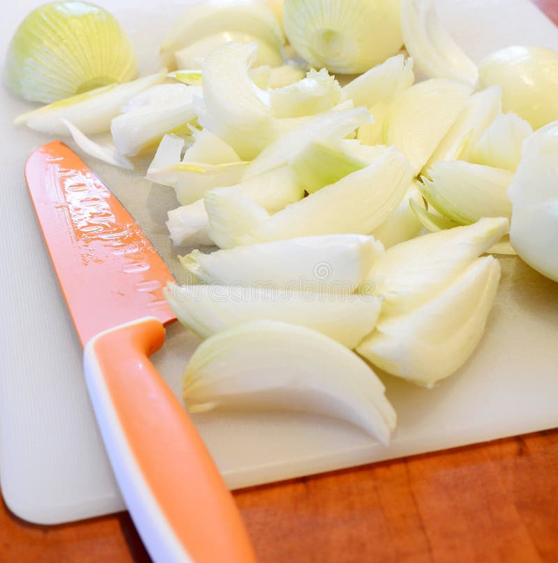 Chopped onion stock photo. Image of cutting, white, chop - 83416784