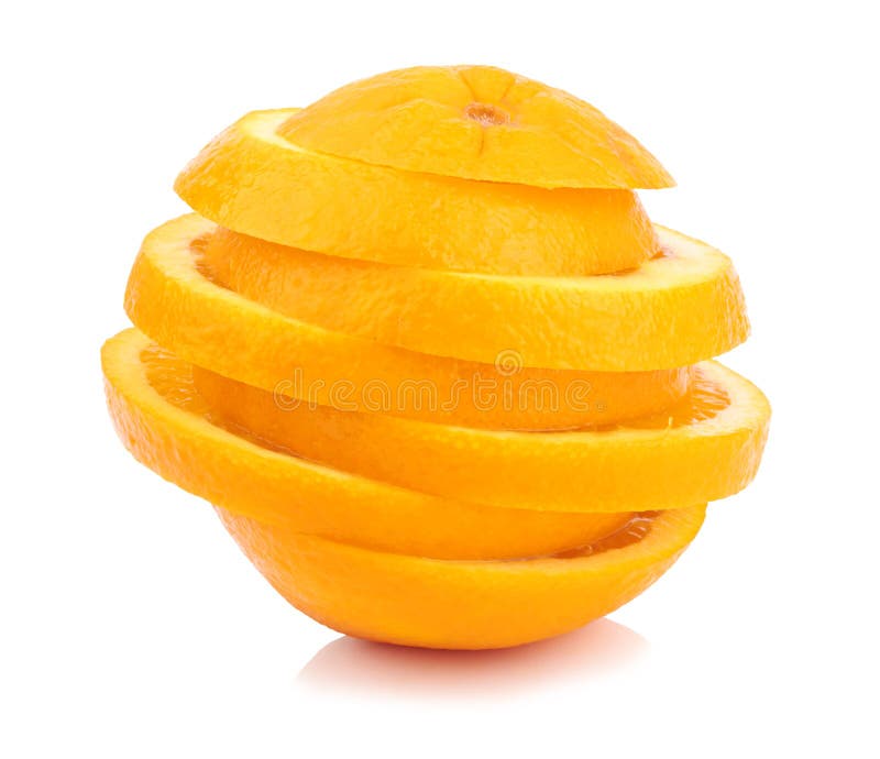 Chopped orange stock photo. Image of deformed, objects - 35988140