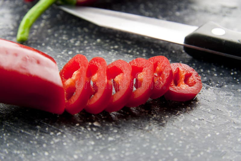 Chopped paprika stock image. Image of fresh, natural - 24124517