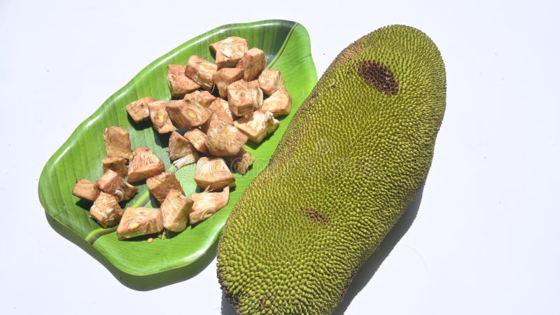 Chopped raw jackfruit. stock photo. Image of ingredient - 323983740