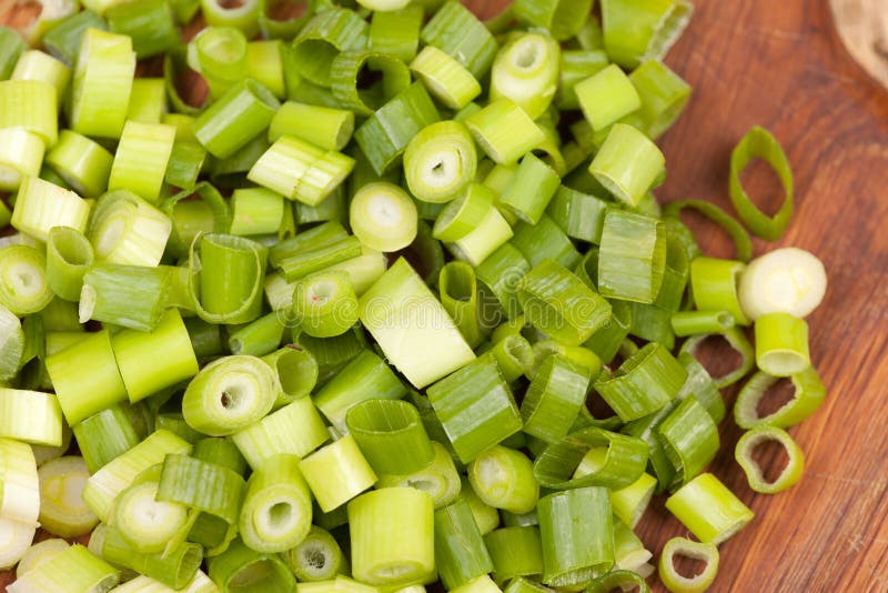 Chopped spring onions stock image. Image of objects, spring - 45069607