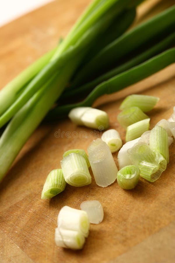 Chopped spring onions stock image. Image of freshness - 29842545