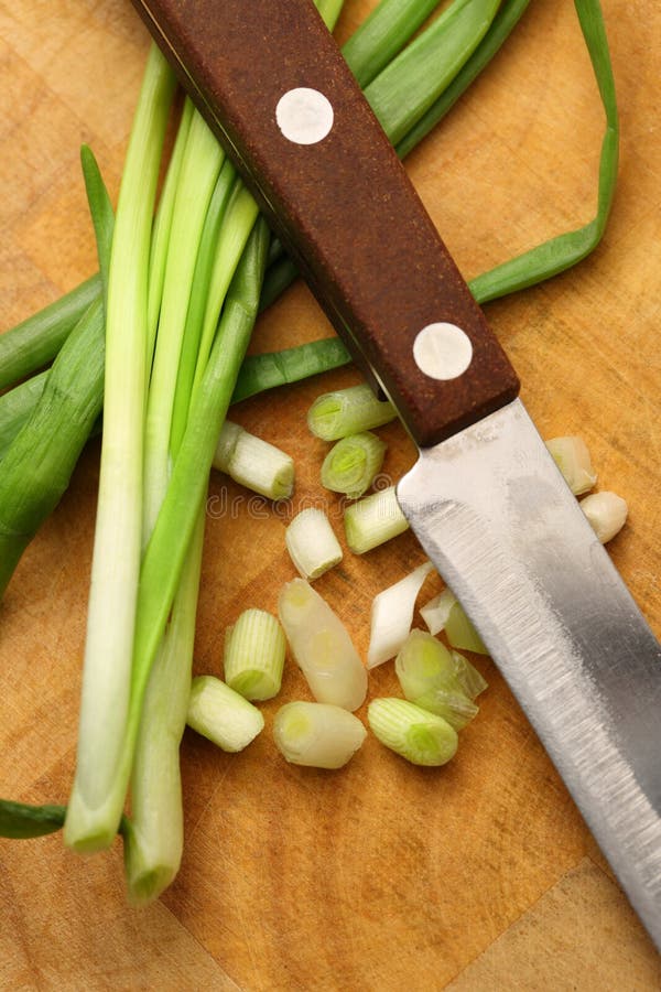 Chopped spring onions stock image. Image of freshness - 29842577